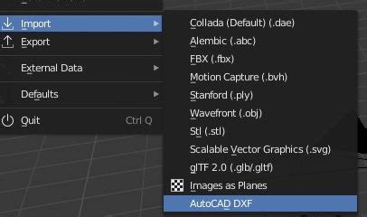 Blender How To Import DWG And DXF CAD Files
