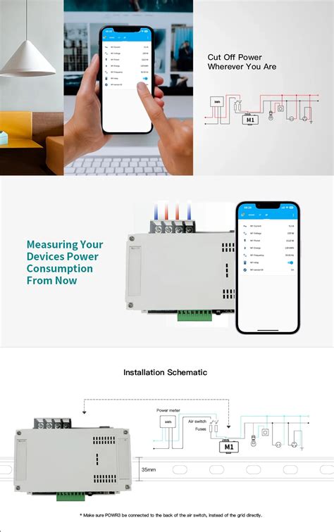 Kincony M1 Esp32 Relay Board Energy Meter Relay Controller Buy