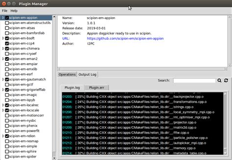Plugin Manager Scipion Documentation