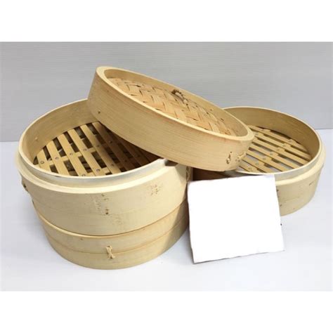 竹蒸籠 5吋 7吋 8吋 1尺 竹蒸籠層 竹蒸籠蓋 蝦餃 湯包 蒸餃 小籠包 蝦皮購物
