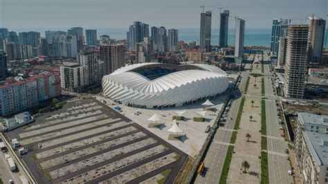 ბათუმის სტადიონზე კოსმეტიკური და მოპირკეთებითი სამუშაოები მიმდინარეობს Batumelebi • ბათუმის