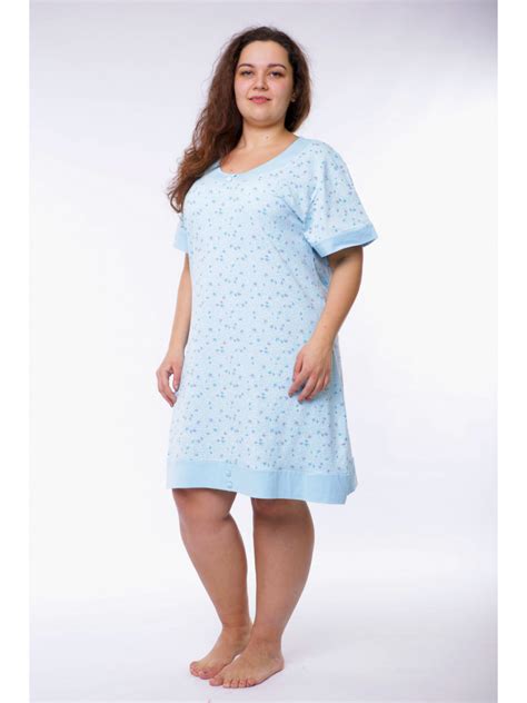 Купить Женская трикотажная сорочка Miss Victoria к.11370 "Пуговицы ...