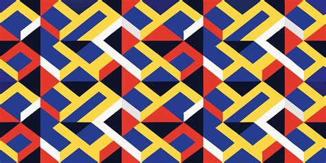 Seamless Geometric Pattern Featuring Interlocking Triangles 54588108 Vector Art At Vecteezy