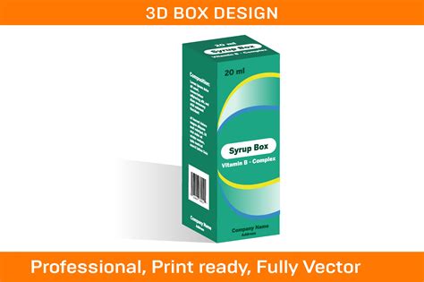 Cough Syrup Packaging Design