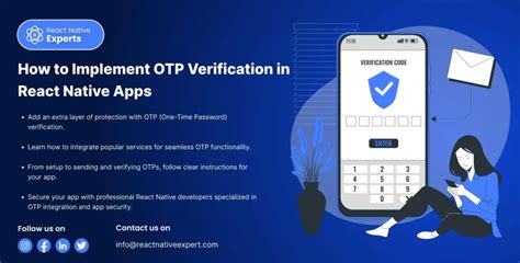 Secure Your React Native App By Implementing Otp Verification
