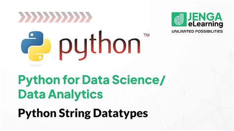 Python String Data Types Youtube