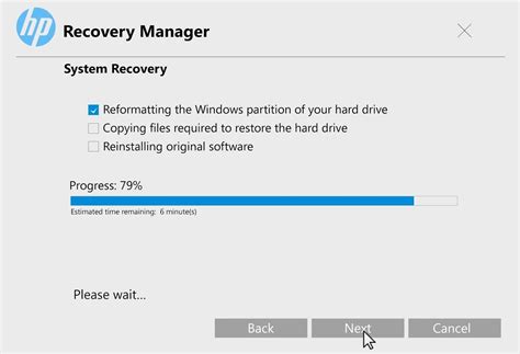HP Cloud Recovery Tool Restore Your OS To Factory Defaults