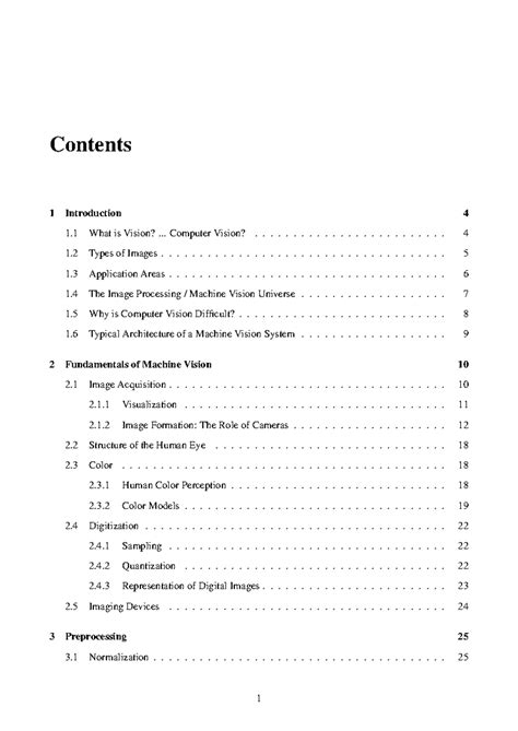 computer vision lecture notes 1 4 contents 1 introduction 1 what is