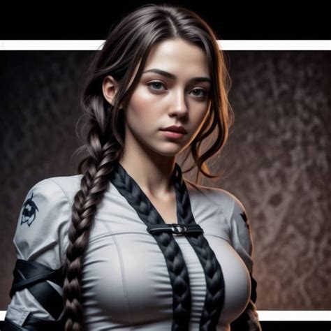 Braided Brunette 10 By Hawkwinds On Deviantart
