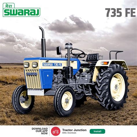 Swaraj 735 Fe Tractor Photos Tractors Tractor Price