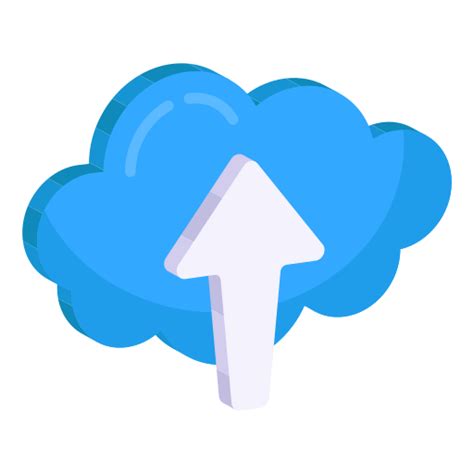 Cloud Upload Data Upload Online Uploading Cloud Computing Cloud Data Transfer Icon