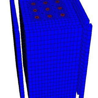 Typical Meshes Adopted For Numerical Simulations Download Scientific Diagram