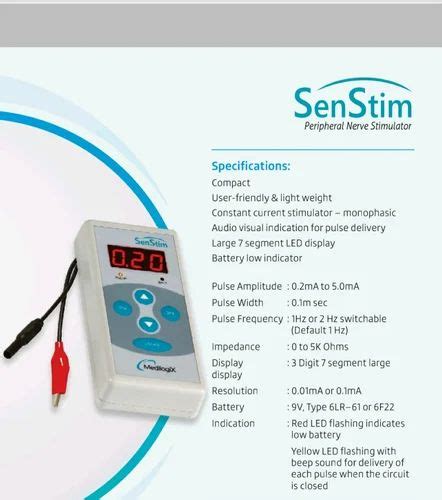 Peripheral Nerve Stimulator At ₹ 27500piece Nerve Stimulator In