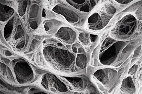 Microstructure Of Natural Materials Showcases Intricate Patterns And Textures Under High
