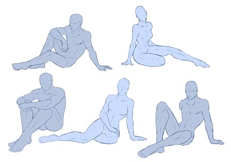 Male Sitting Base Drawing Decided To Learn How To Draw Proper Chibis