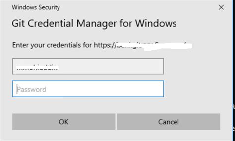 Getting Fatal Authentication Failed Error When Sending Git Commands In Windows 10 Stack