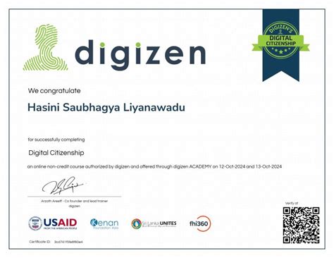 Hasini Liyanawadu On Linkedin Digitalcitizenship Southandsoutheastasia Strongertogether