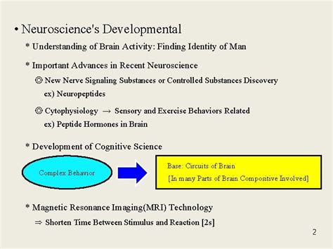 Neurosciences Developmental Neural Network Role Of Nervous System