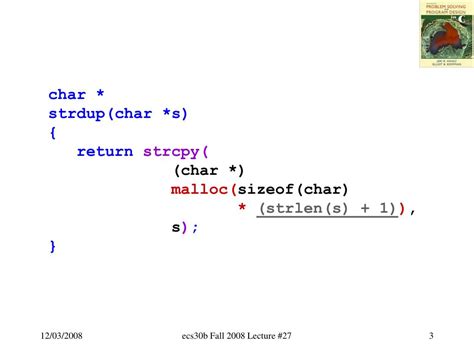 Ppt Ecs30 Summer 2014 Programming And Problem Solving 11 Linked List Powerpoint