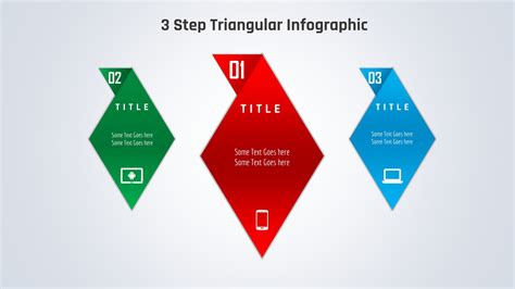 PowerPoint Step TRIANGULAR Infographic PowerUP With POWERPOINT