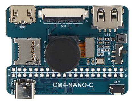 Nano Base Board C ekspander wyprowadzeń z kamerą 8MPx do Raspberry Pi Compute Module 4 Lite