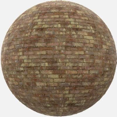 Dirty Brick Wall PBR Texture By Cgaxis