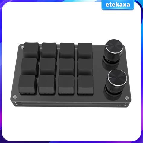 Mua Portable Mini Key Gaming Keyboard Programmable Custom Shortcuts With Knobs Wired