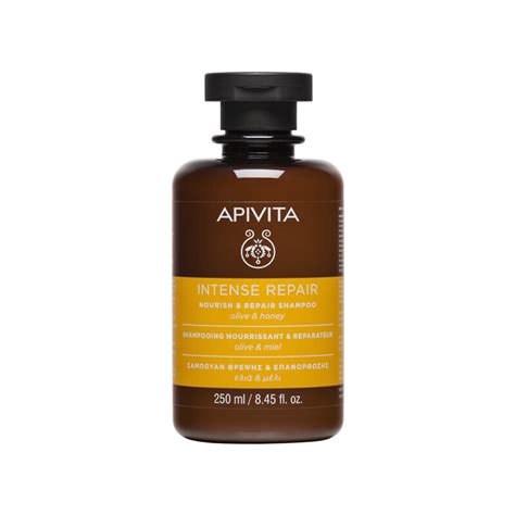 Apivita Šampon Za Ishranu I Oporavak Kose Sa Maslinom I Medom 250 Ml
