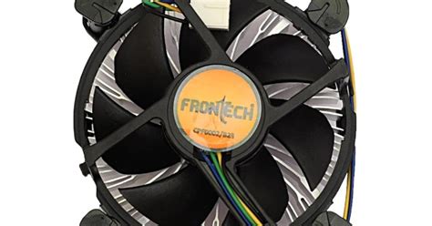 Frontech 775 1155 Cpu Cooling Fan Heat Sink For Air Circulation Silent Cpf 0002