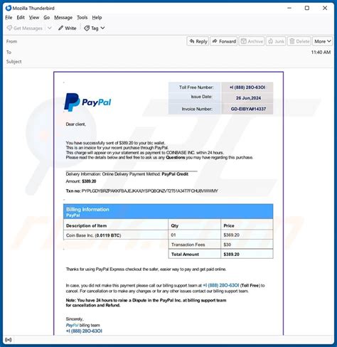 Paypal Crypto Purchase Invoice Email Scam Removal And Recovery Steps Updated