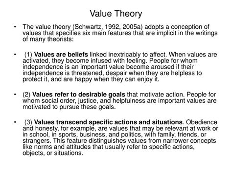 Ppt Value Theory Powerpoint Presentation Free Download Id373235 Ppt Value Theory Powerpoint Presentation Free Download Id373235