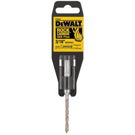 Dewalt 3 16 X 4 Rock Carbide Sds Plus Hammer Drill Bit Schillings