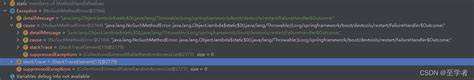 idea debug variables debug info not available csdn博客