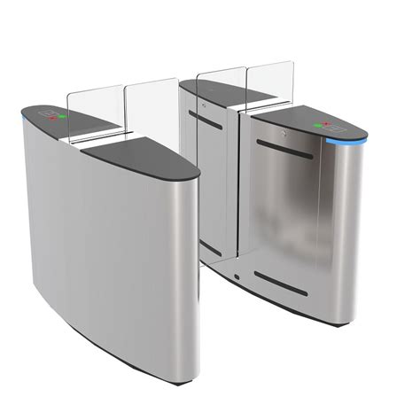 Security Entrance Scan System Qr Code Sliding Turnstile Security