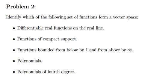 solved problem 2 identify which of the following set of