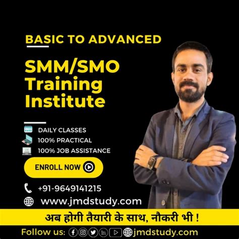 Smm Smo Training Institute At ₹ 999 Month In Jaipur Id 2853141015512