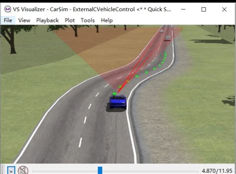 Carsim Simulink联合仿真实现变道的路径规划与轨迹跟踪算法，适用于弯道道路和弯道车道保持 Carsim怎么设置弯道 Csdn博客