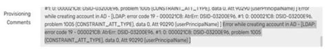 error while creating the user download scientific diagram