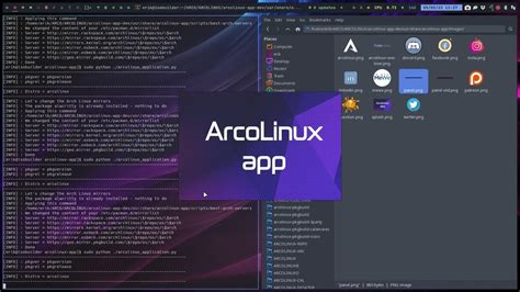 Arcolinux 3516 Arcolinux App 38 Adding Messages To The App