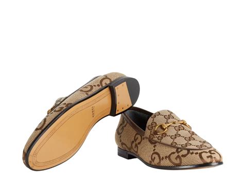 Sasom รองเท้า Gucci Maxi Gg Gucci Jordaan Loafer Camel Ebony เช็คราคาล่าสุด