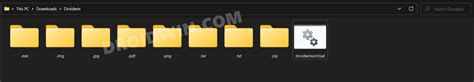 Automatically Create Folders And Sort Files Based On Extension In