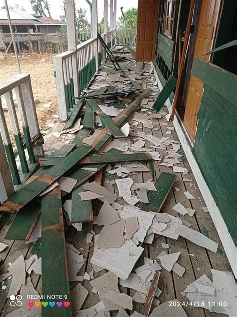 ကန်ပက်လက်မြို့နယ်တွင် စစ်ကောင်စီက Ayeyarwaddy Times