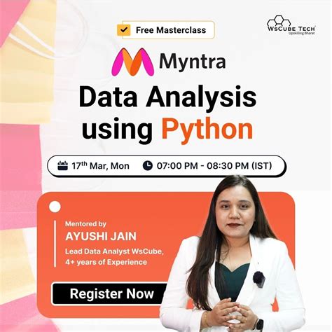 Dataanalytics Python Myntrasalesanalysis Learningbydoing Wscubetech… Sanjeev Kumar