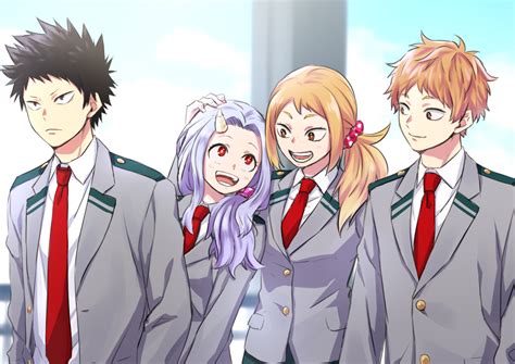 Eri Izumi Kouta Shimano Katsuma And Shimano Mahoro Boku No Hero Academia Drawn By M