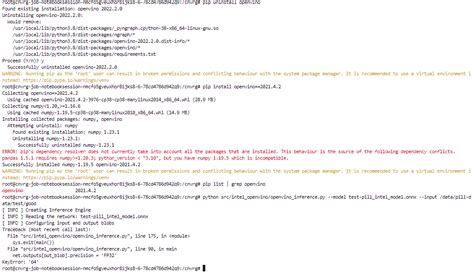 openvino inference py reporting keyerror 64 · issue 4 · oneapi src visual quality inspection