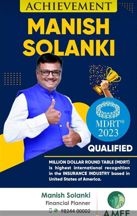 Manish Solanki Mdrt Usa On Linkedin Mdrt Insuranceagent Insurance
