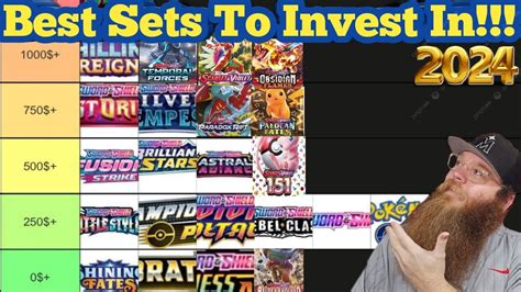 Best Pokemon Sets In 2024 To Invest In Ranking All Swsh And Sandv Sets