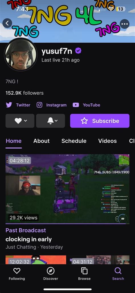 Guys I Think Yusuf Is Live🔒 R Yusuf7ng