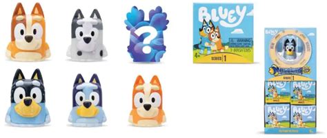 Bluey Mashems Series 1 Bluey Mystery Box 20 Packs Basic Fun Toywiz