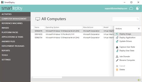Start A Console Initiated Deployment Smartdeploy Help Center